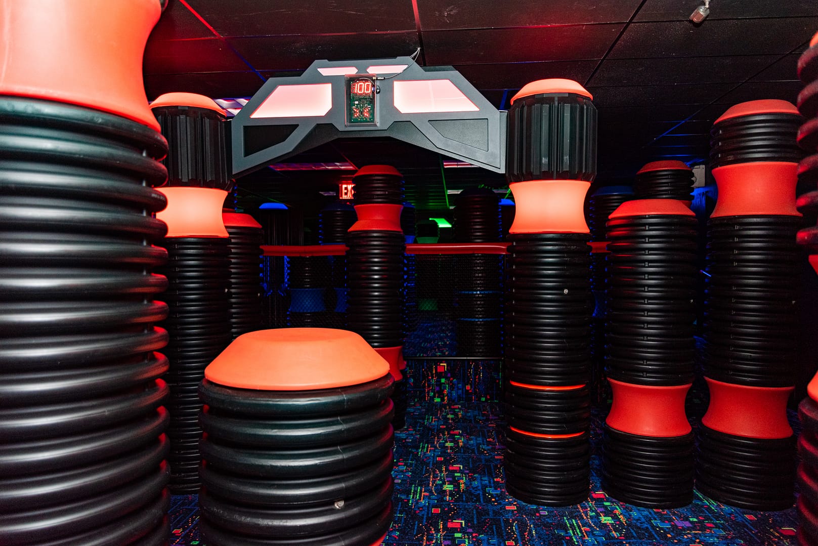 Laser Tag Arena | Attractions | Laser Bounce Fun Center - Queens, NY
