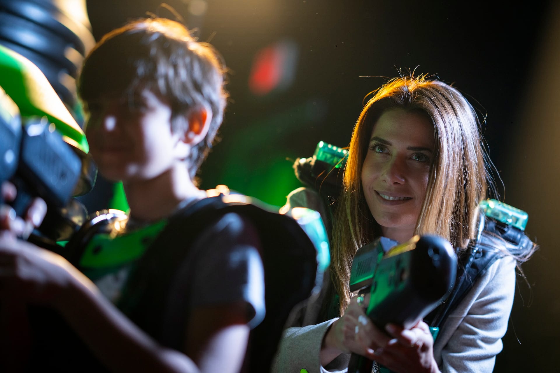 Exciting Laser Tag at Laser Bounce Fun Center, Queens
